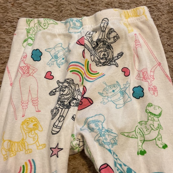 Pajamas | White Toy Story Pajama Pants | Poshmark